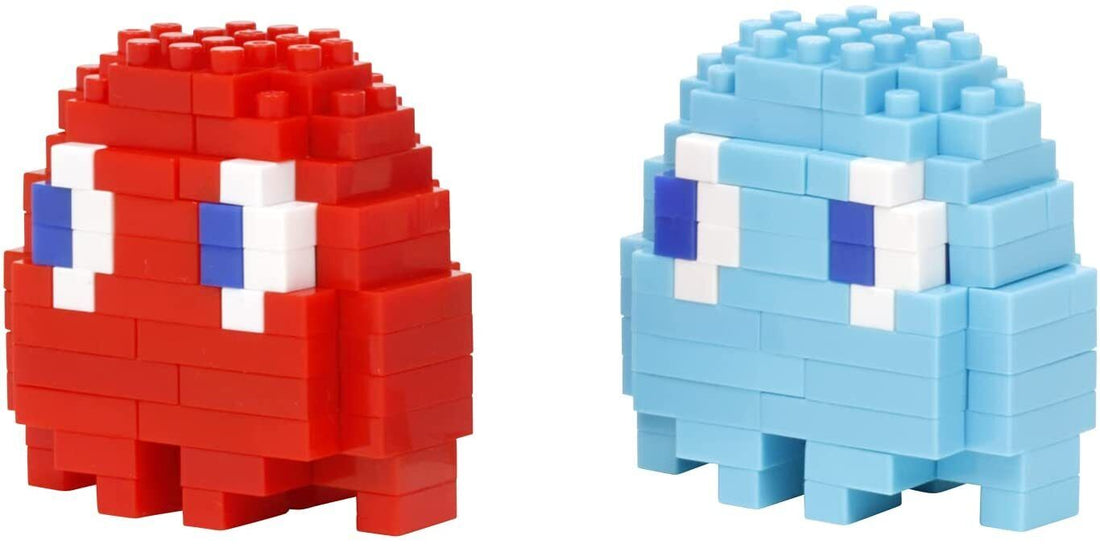 Nanoblock - Pac-Man - 105 Blinky et Inky 180 Pièces – Chez Rhox, le ...