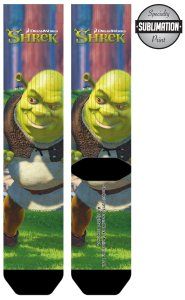 Socks - Shrek - Shrek Sublimated Crew – Chez Rhox, le Geek Stop