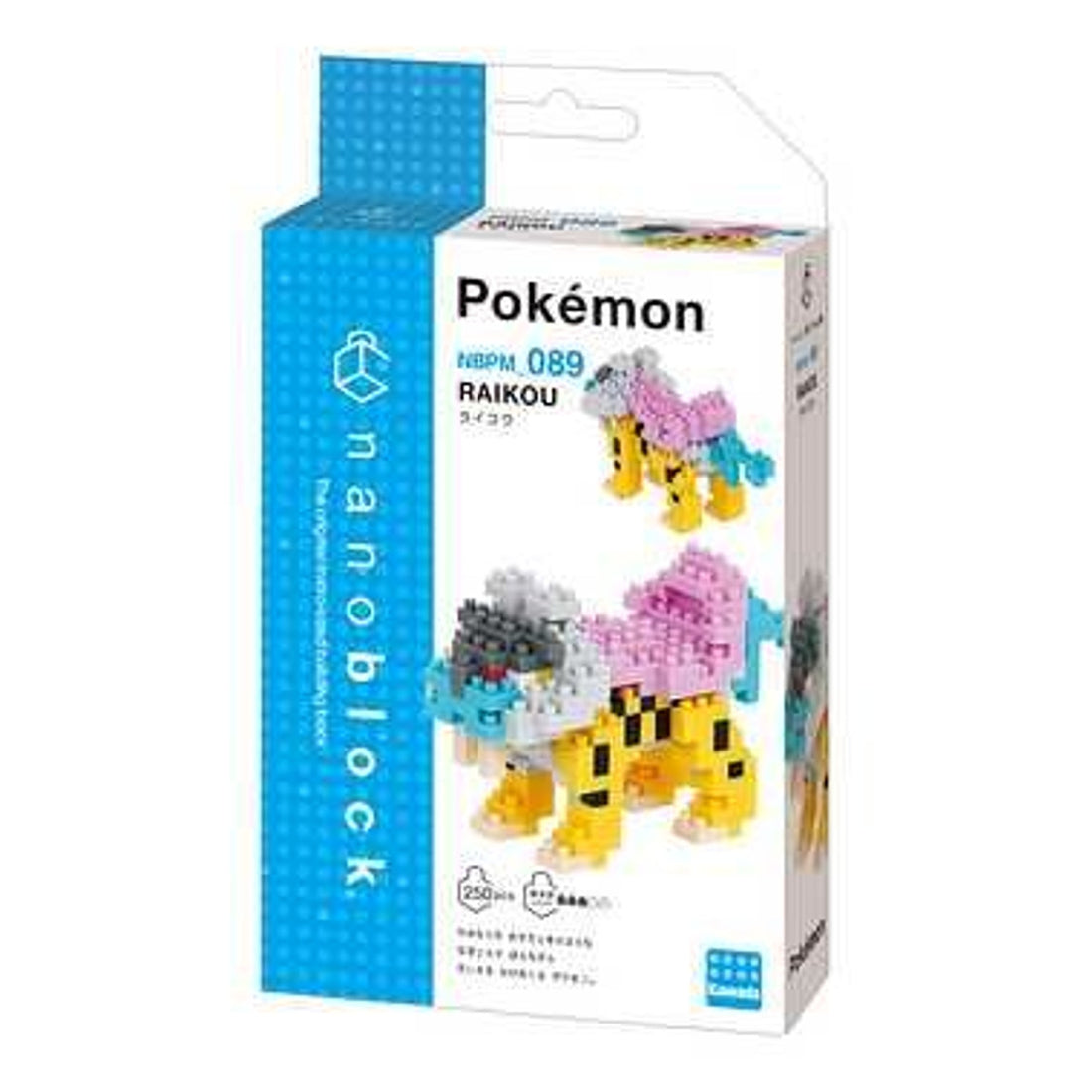 Nanoblock - Pokémon - 090 Raikou 250 Pièces – Chez Rhox, le Geek Stop