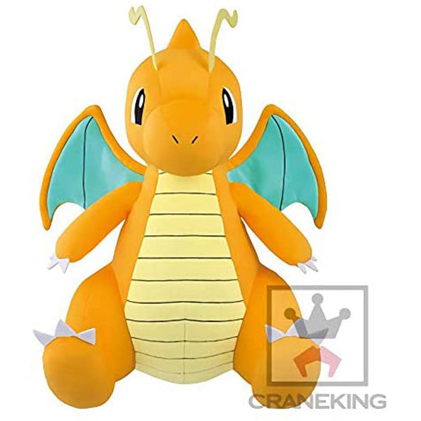 Plush - Pokémon Pocket Monsters - Dragonite/Kairyu Sitting Tsuretette ...