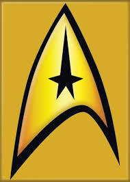 Aimant - Star Trek - Delta Shield Command Symbol – Chez Rhox, le Geek Stop