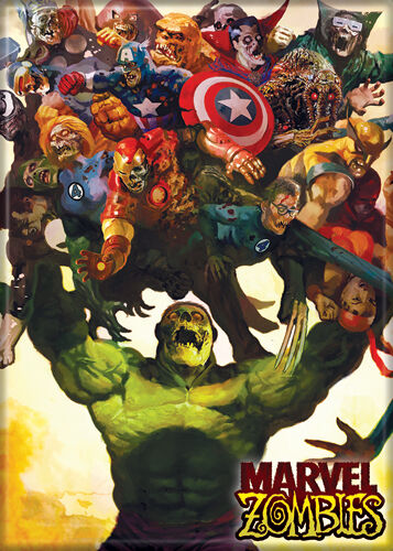 Aimant - Marvel Zombies - Hulk Soulève tout le Monde – Chez Rhox, le ...